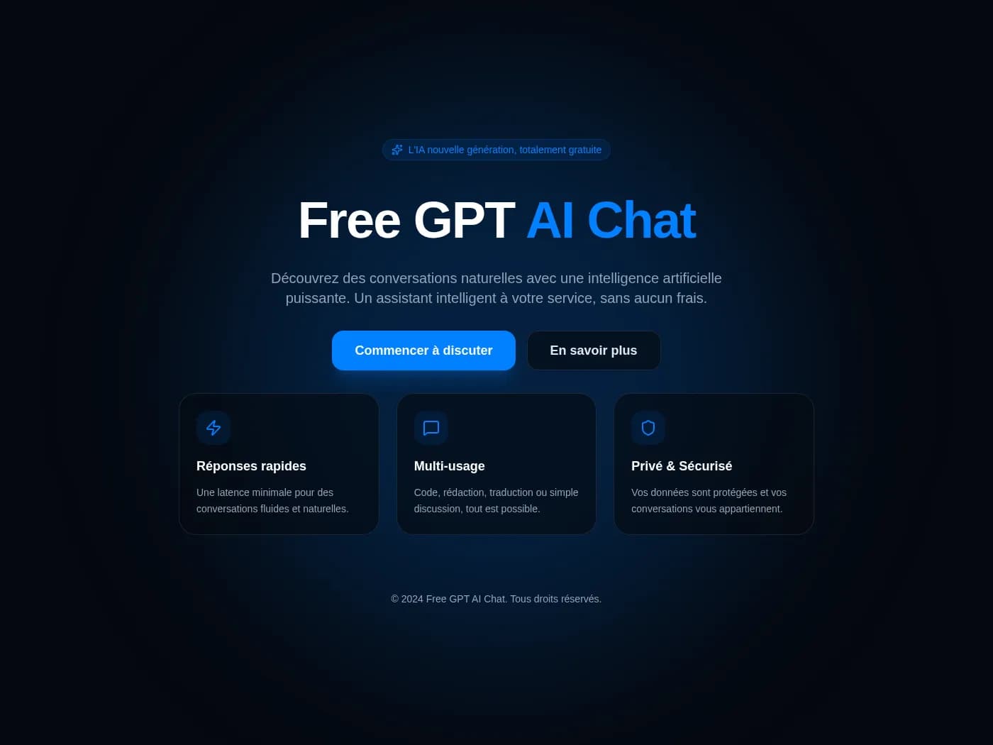 Free GPT AI Chat