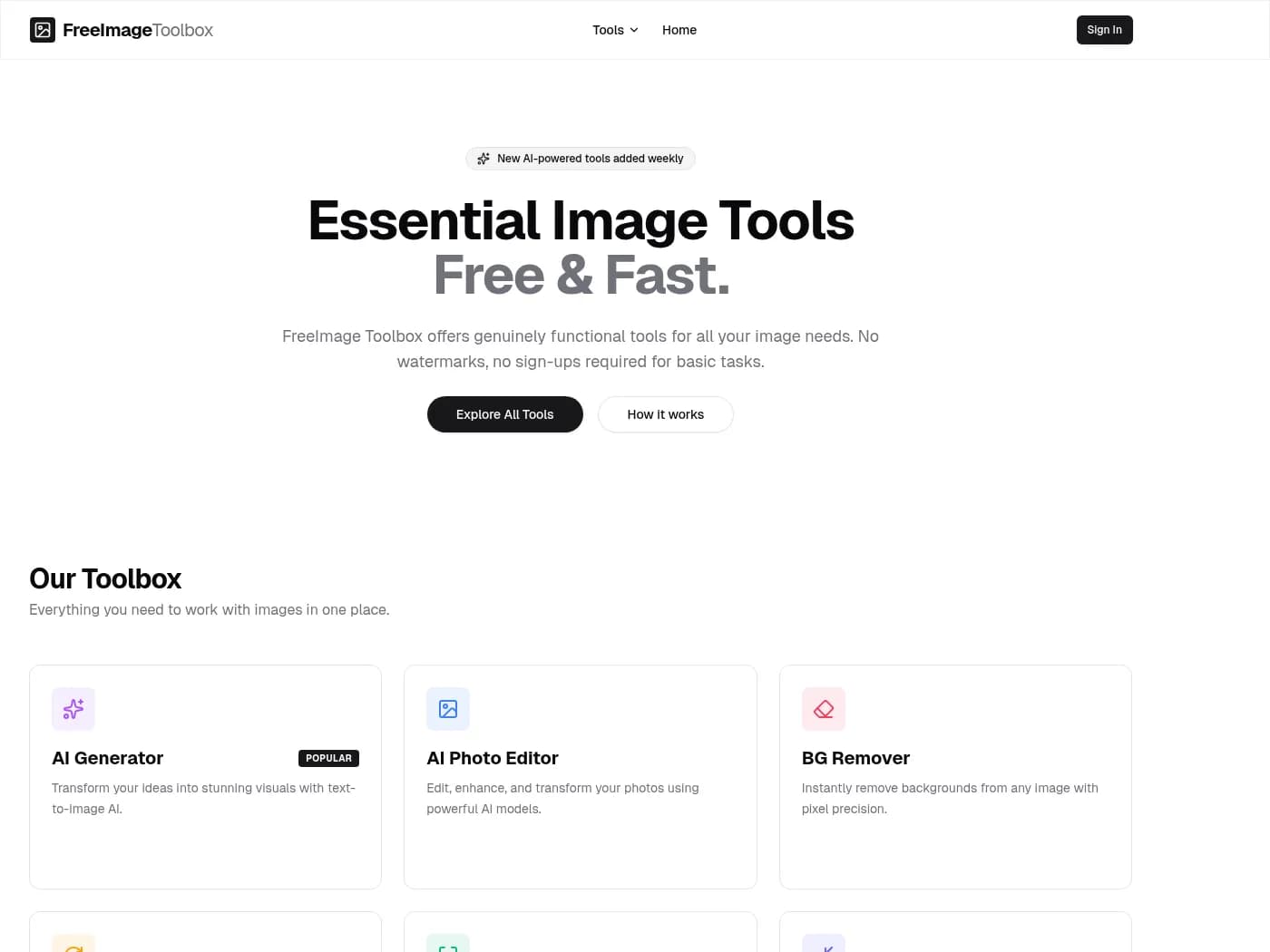 FreeImage Toolbox