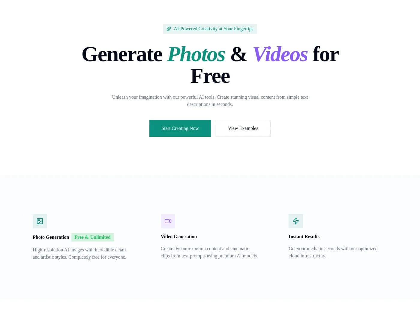 Free Media Generator