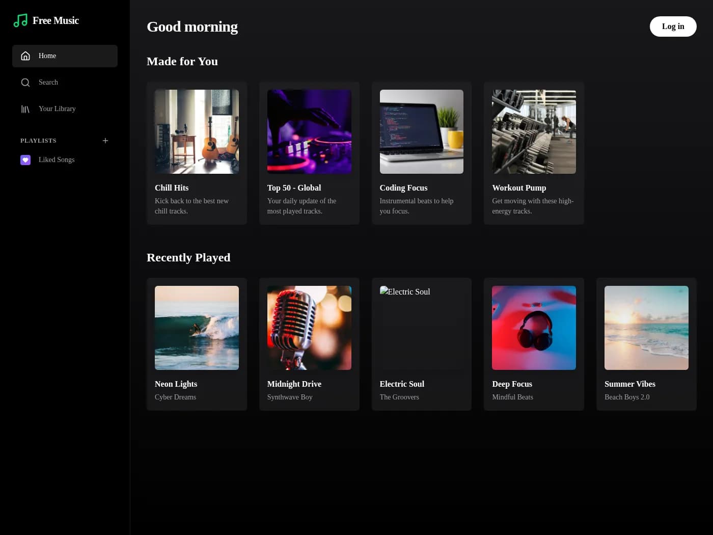 Free Music Universe