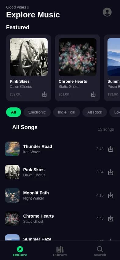 Free Offline Music App