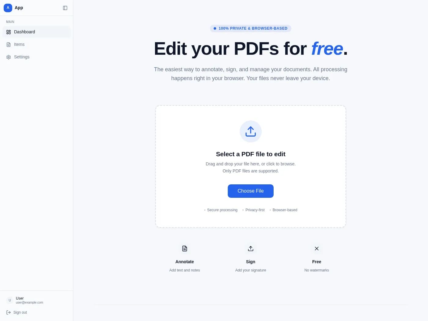 PDF Editor Lite