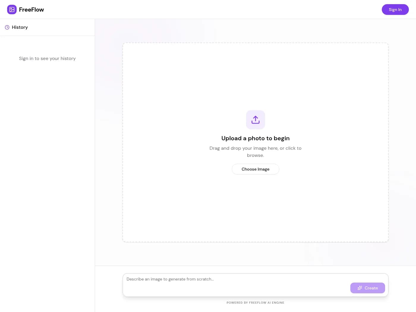FreeFlow Photo Editor