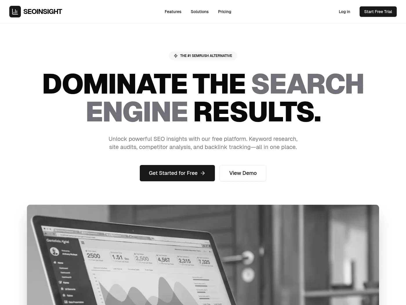 Free SEMrush Alternative