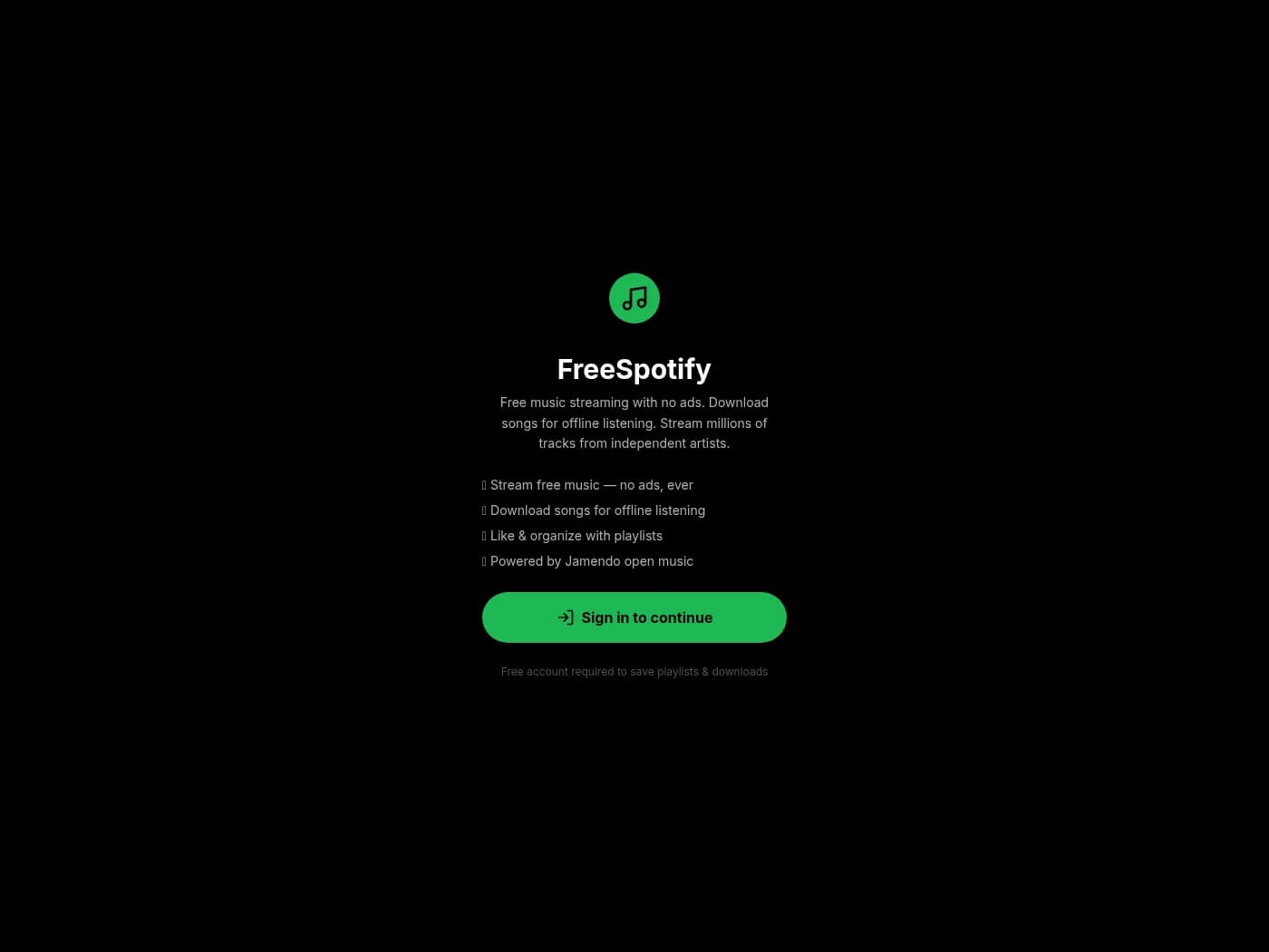 FreeSpotify