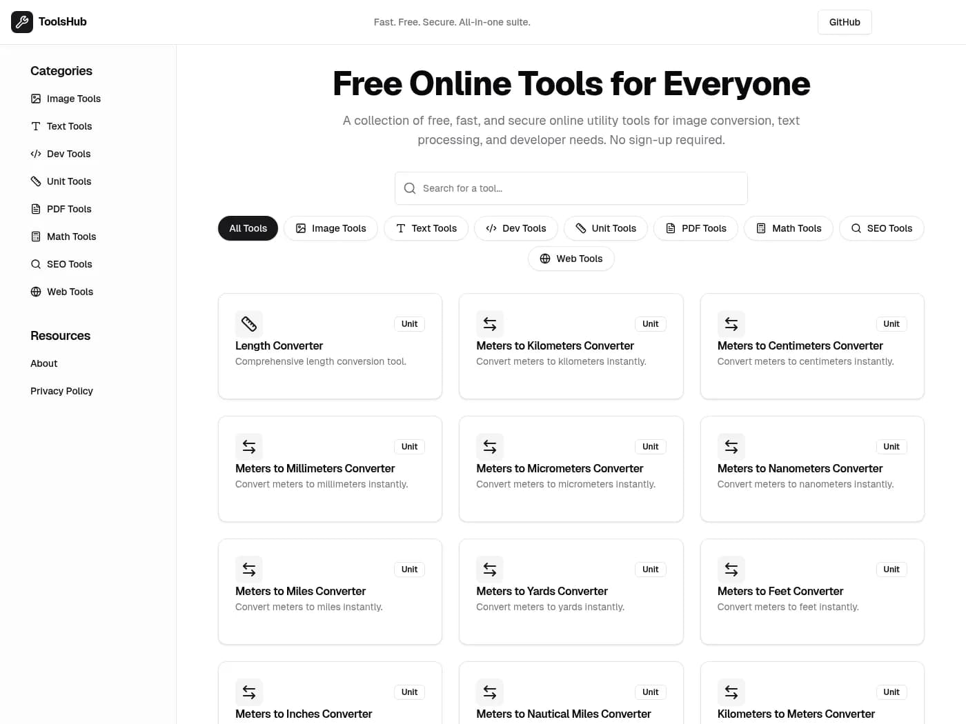 Free Tools Hub