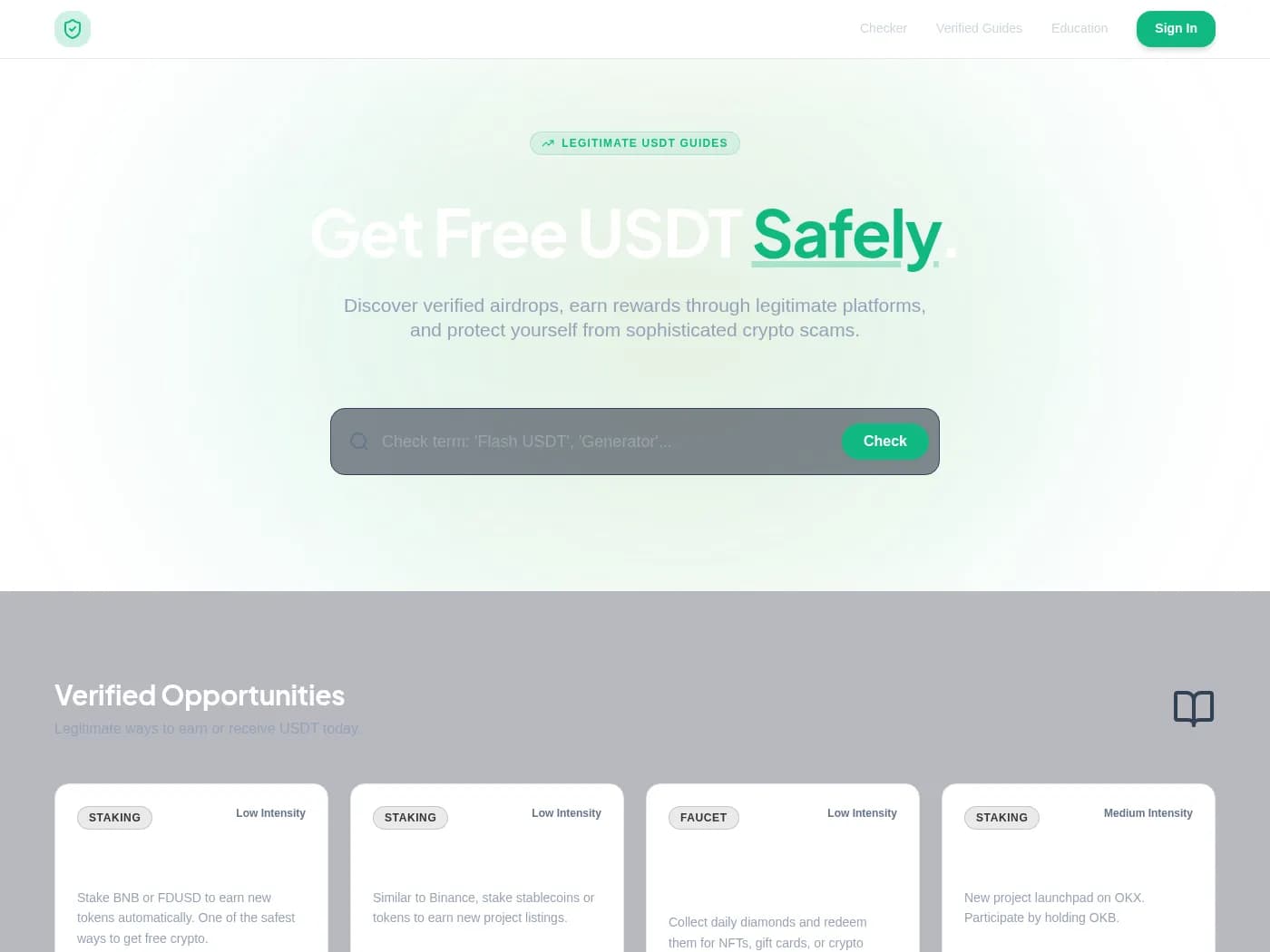 Free USDT Insights