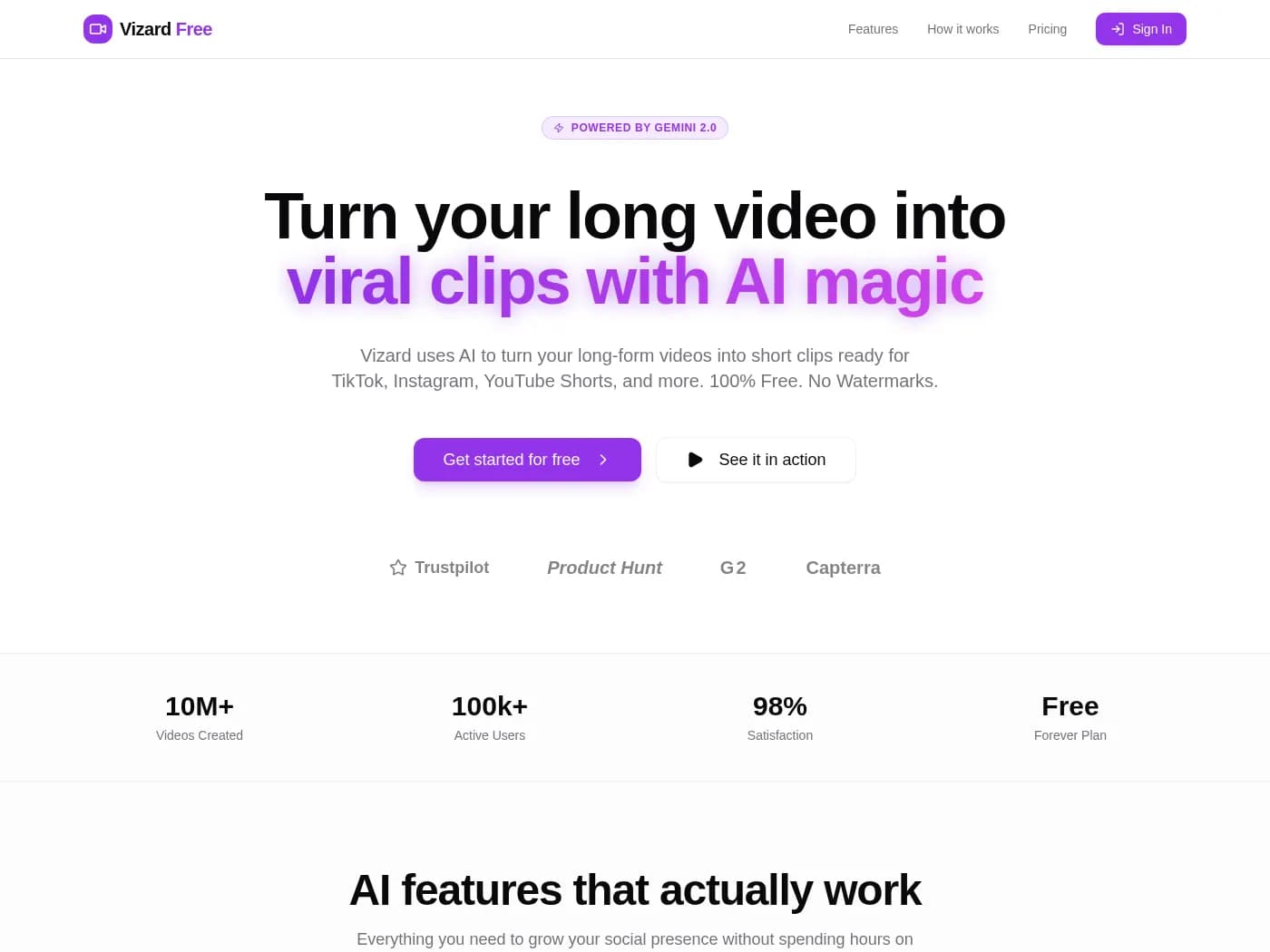 Free Vizard Clone