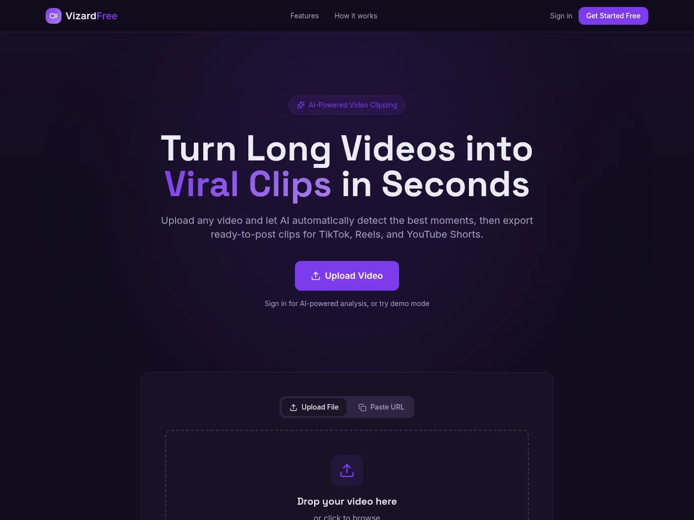 Free Vizard AI Clone