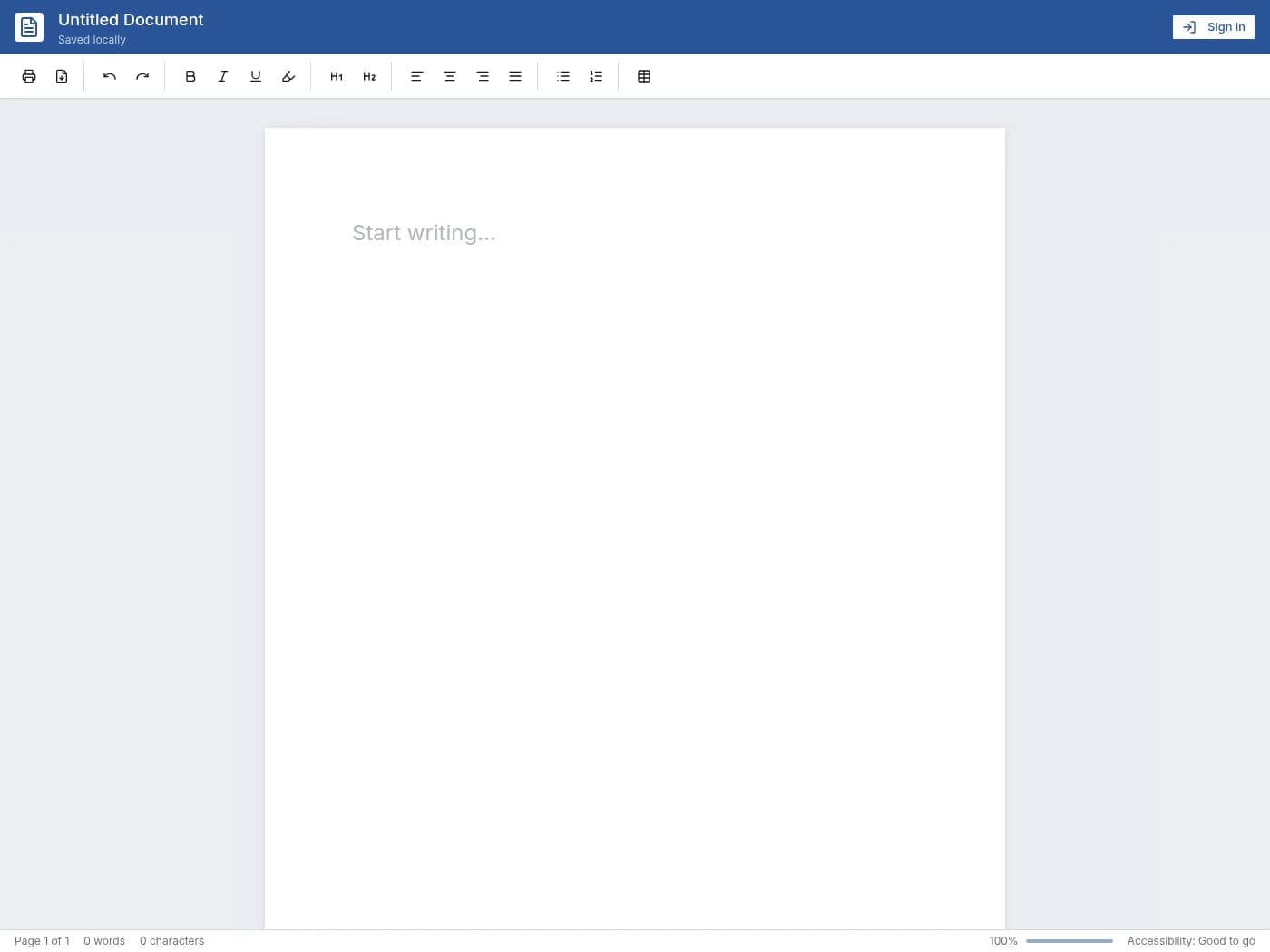 Free Word-Like Site