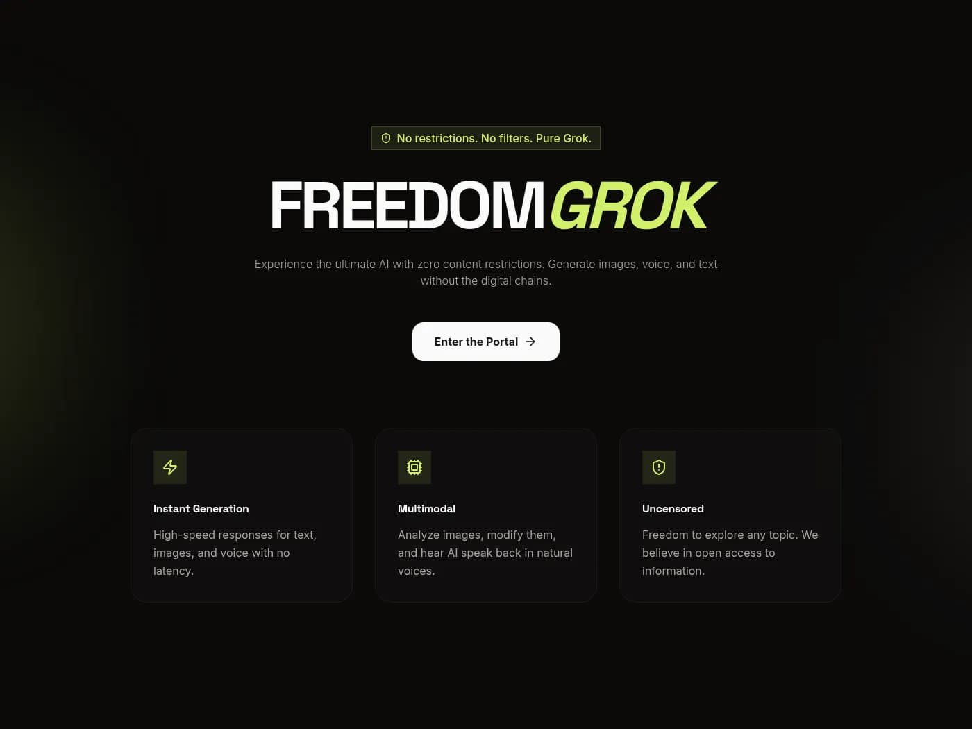 FreedomGrok AI