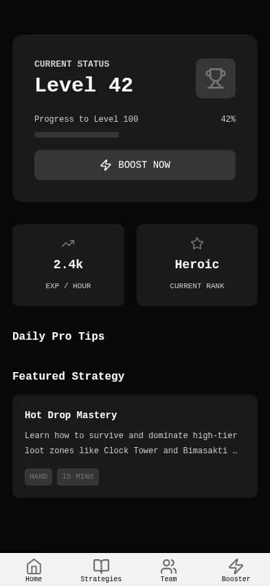 Free Fire Booster