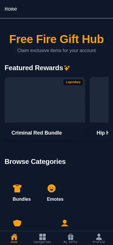 Free Fire Gift Hub