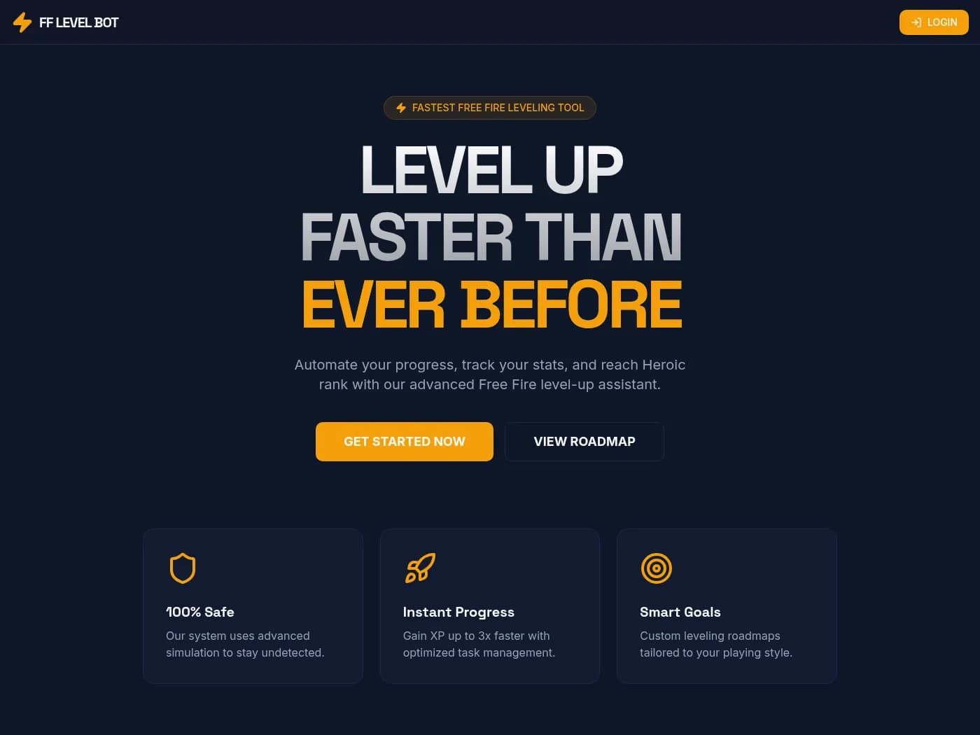 Free Fire Level Up Bot