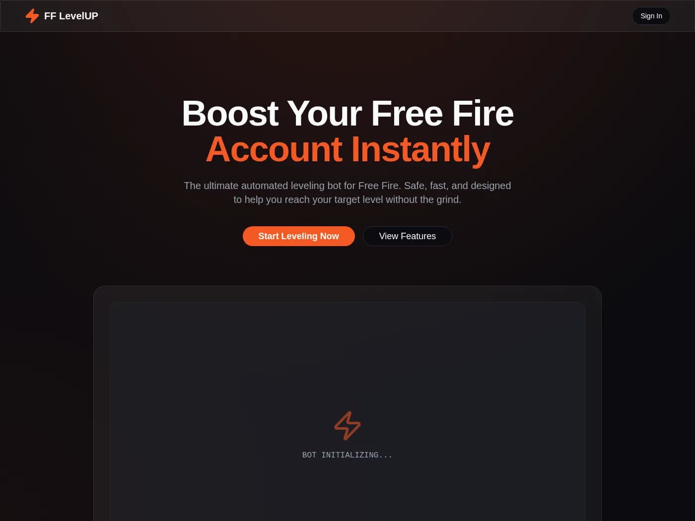 Free Fire LevelUP Bot