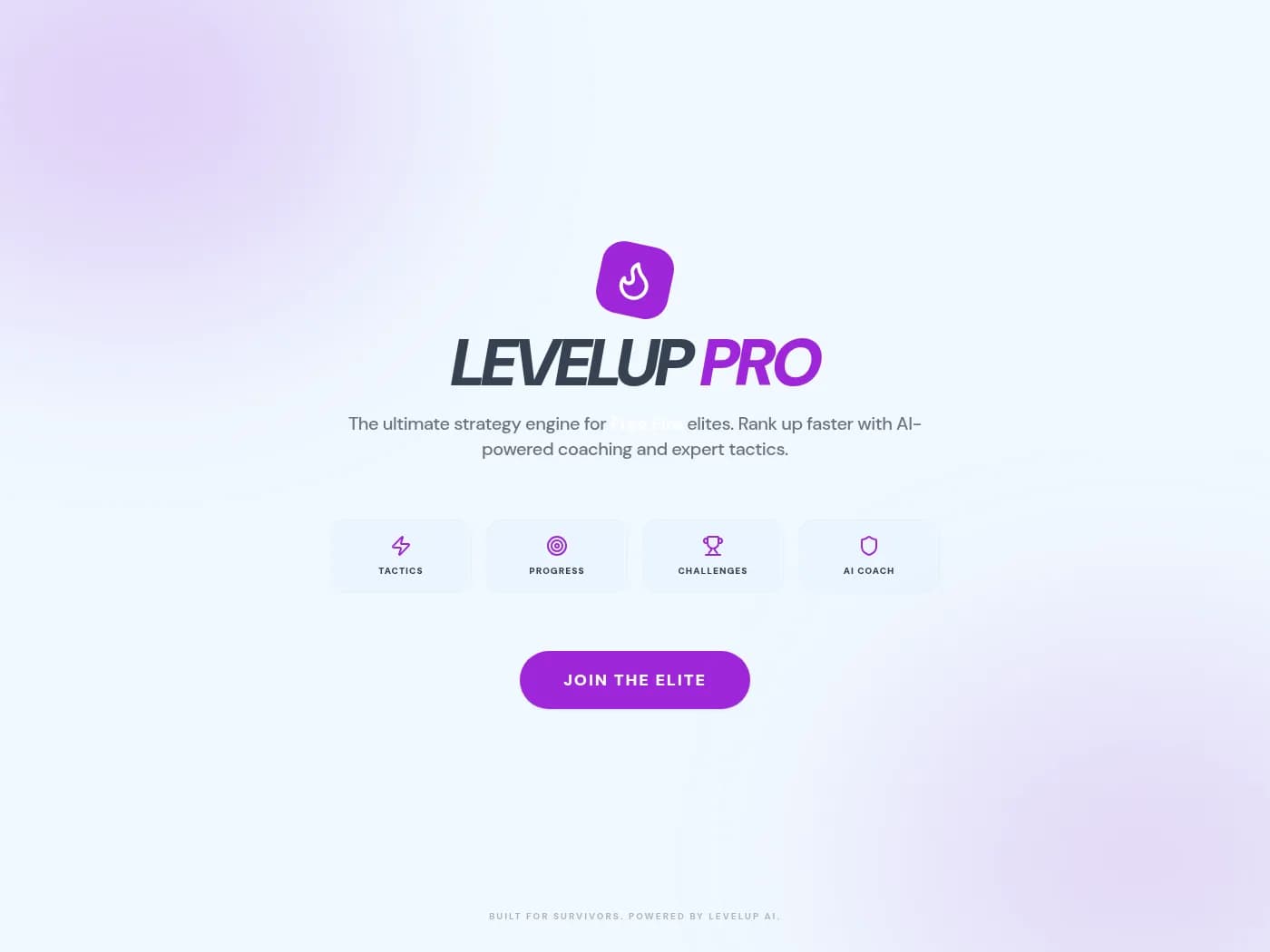FreeFire LevelUp Pro
