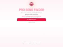 Pro Sensitivity Finder
