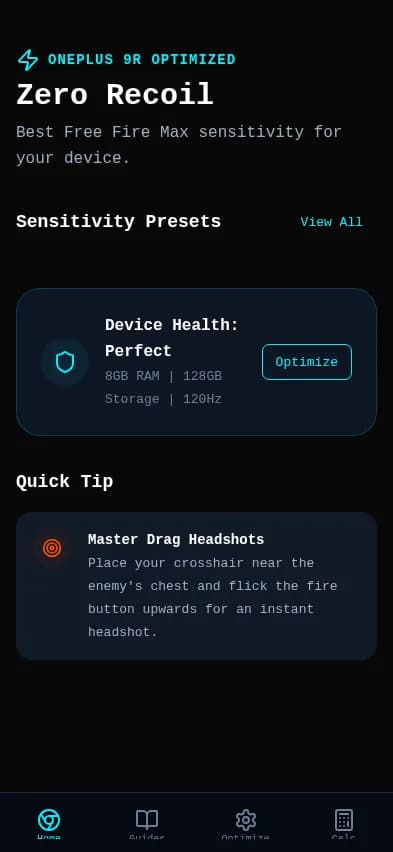 Zero Recoil Game Helper