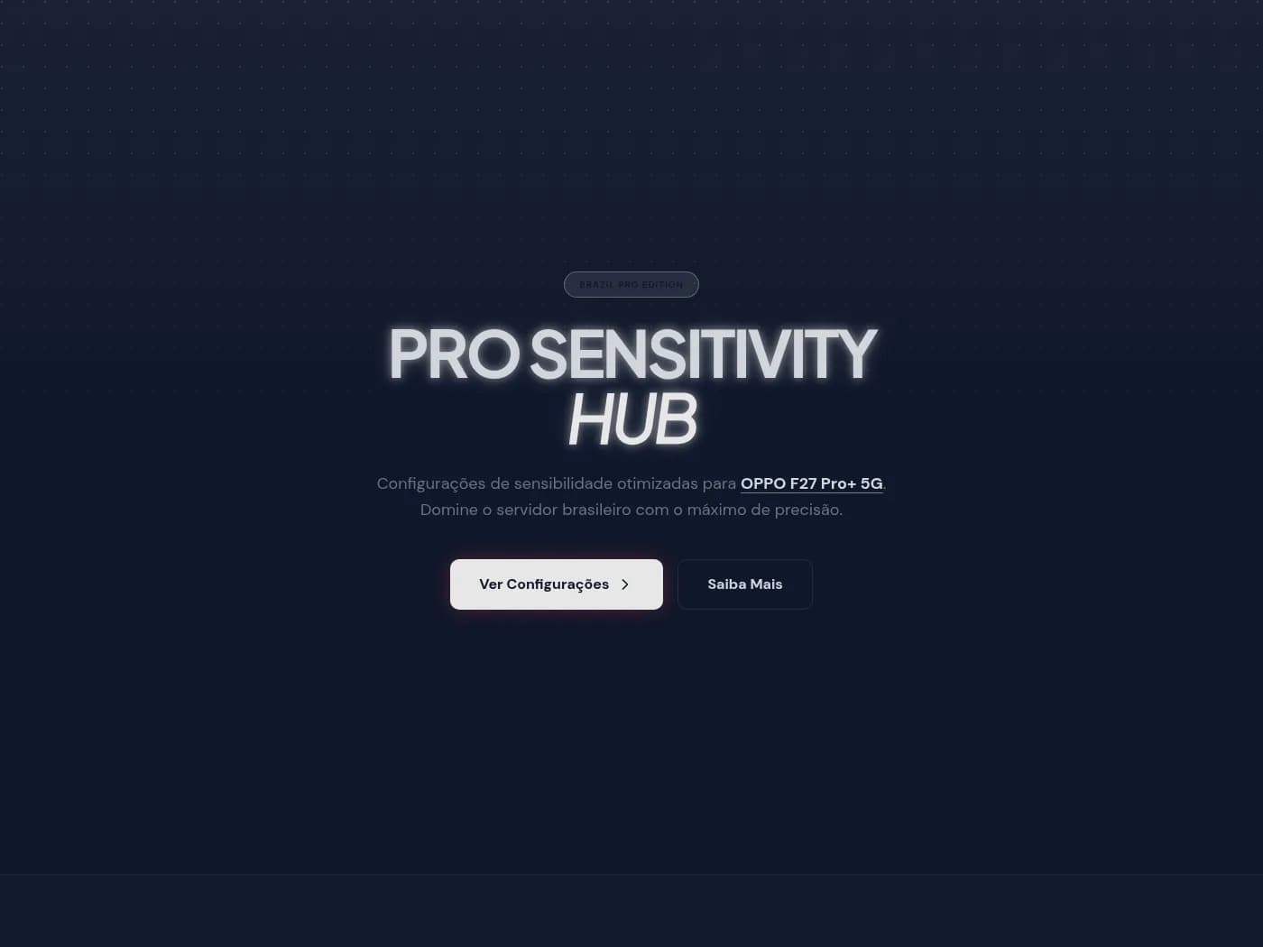 Pro Sensitivity Hub