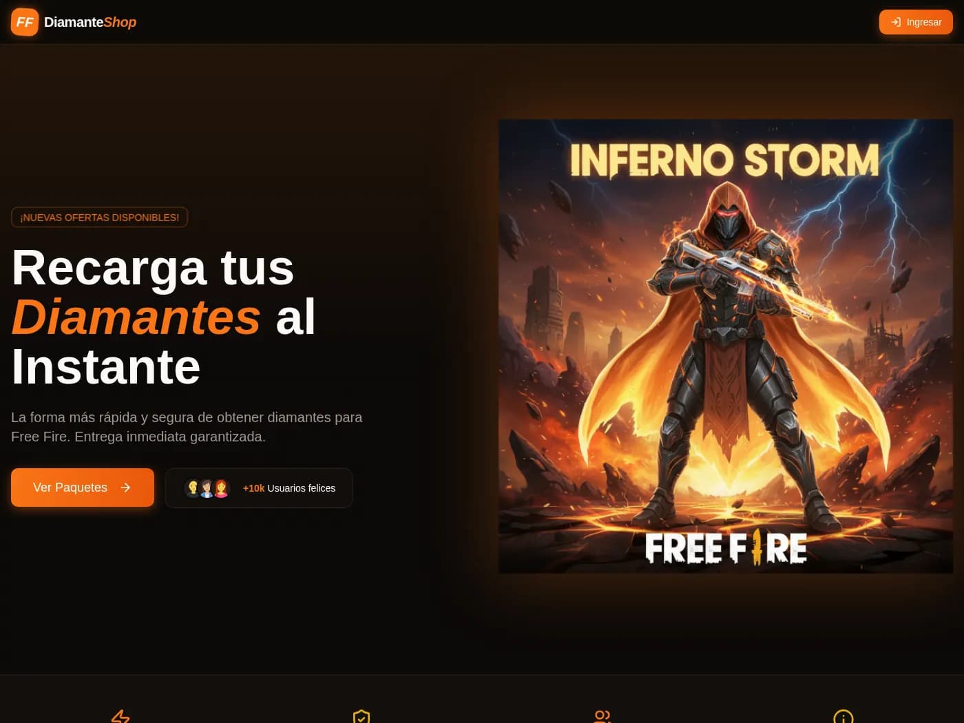 Free Fire Diamond Shop