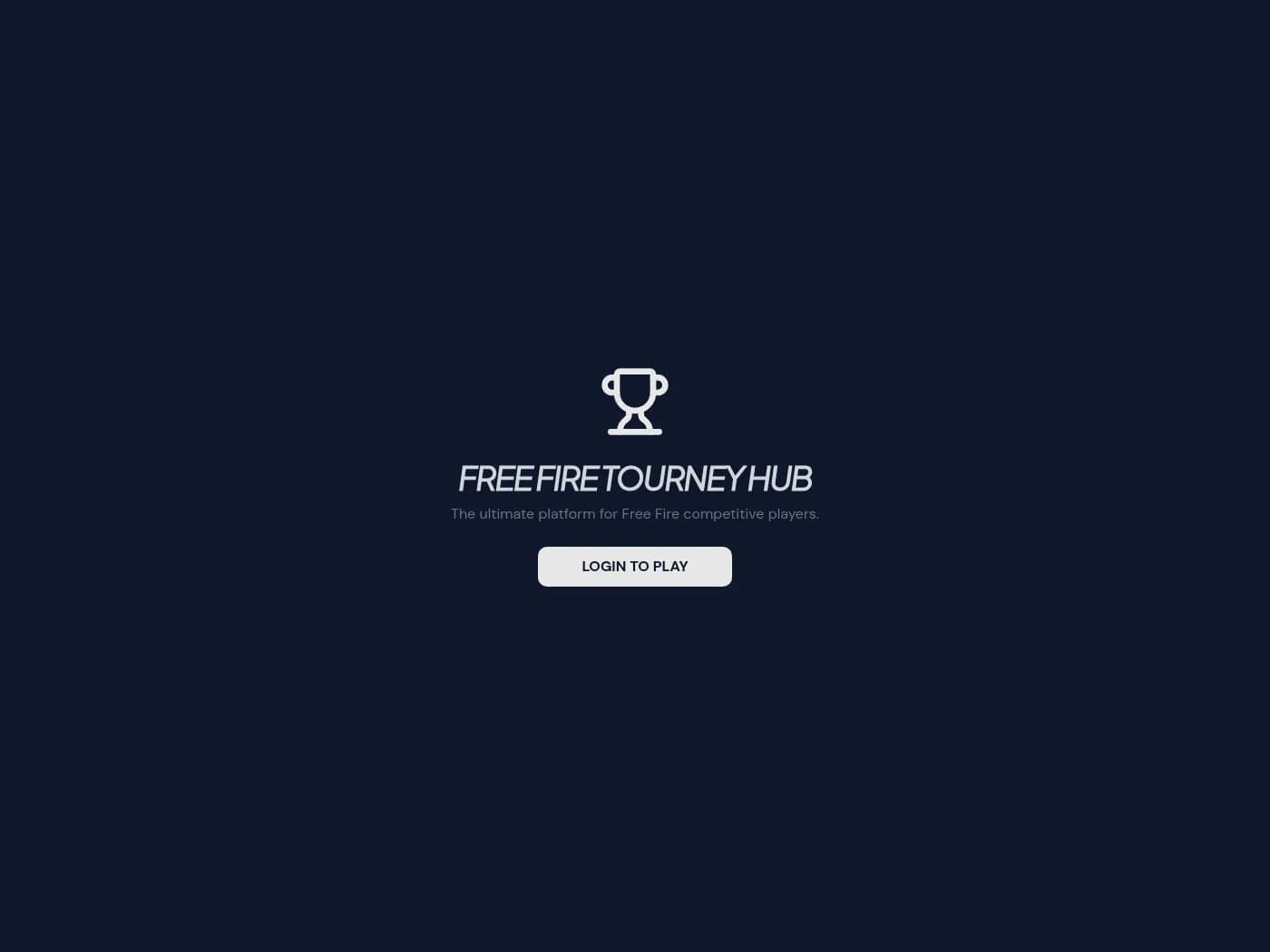 Free Fire Tournament Hub