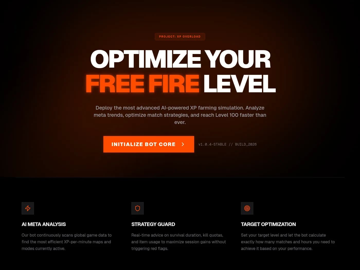 Free Fire XP Bot