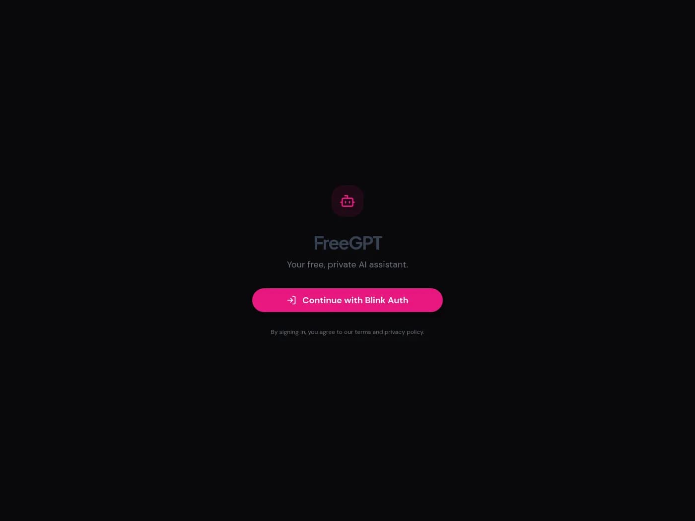 FreeGPT Chat Platform
