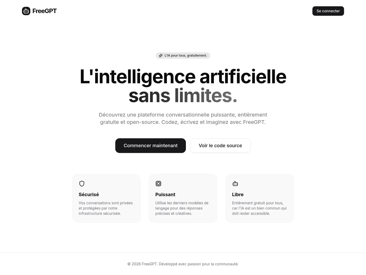 FreeGPT Web App