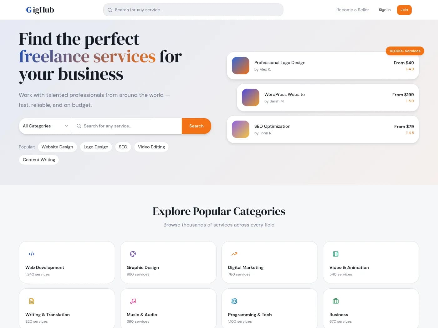 Freelance Gig Hub