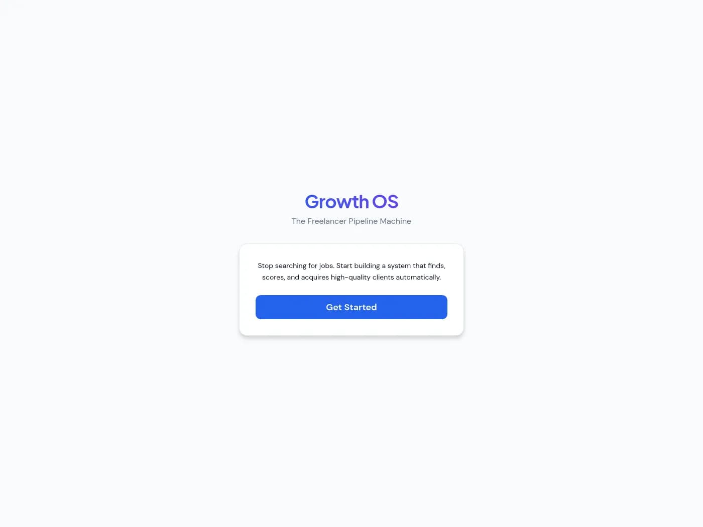 Freelance Growth OS