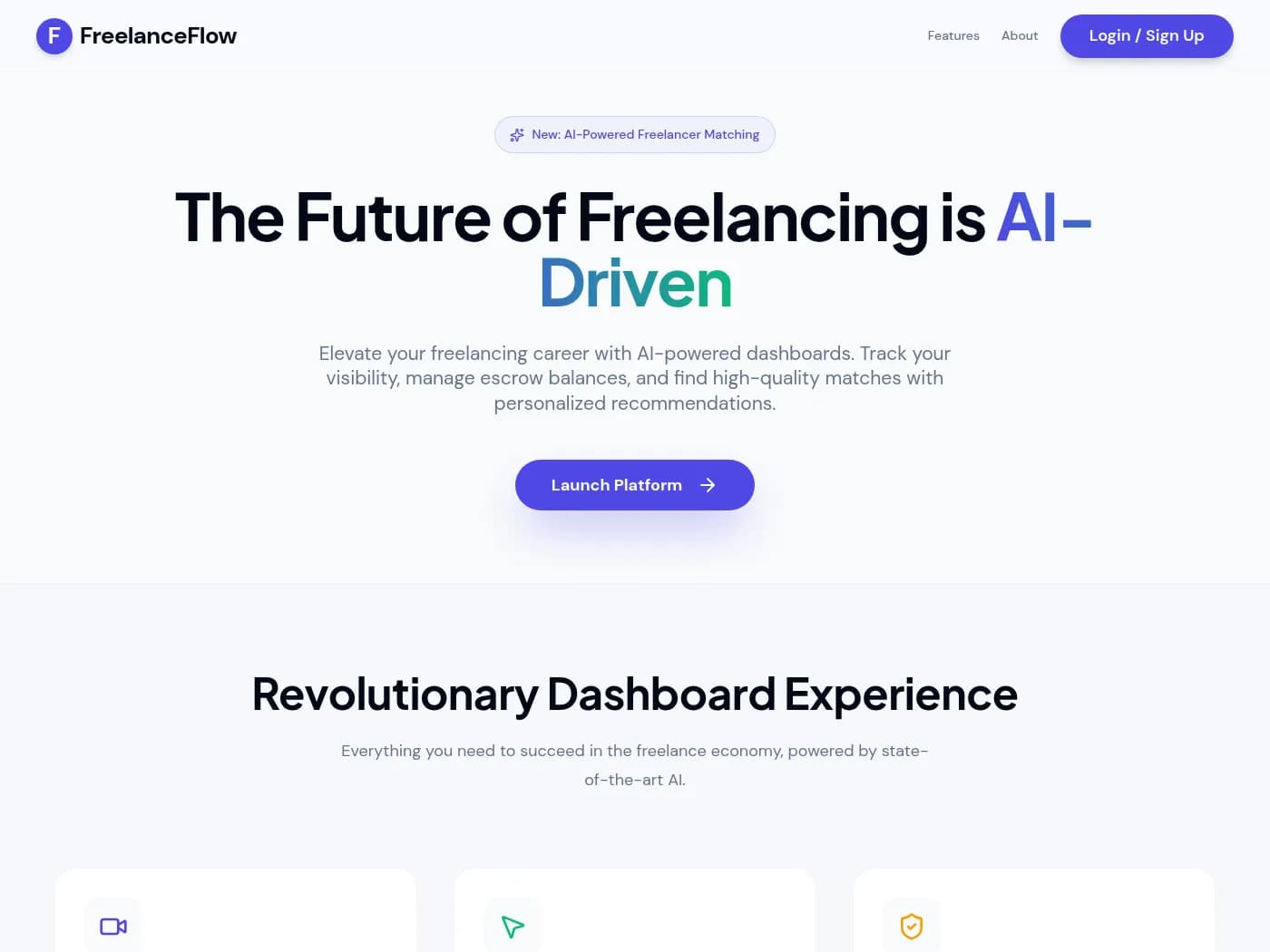 FreelanceFlow Dashboard