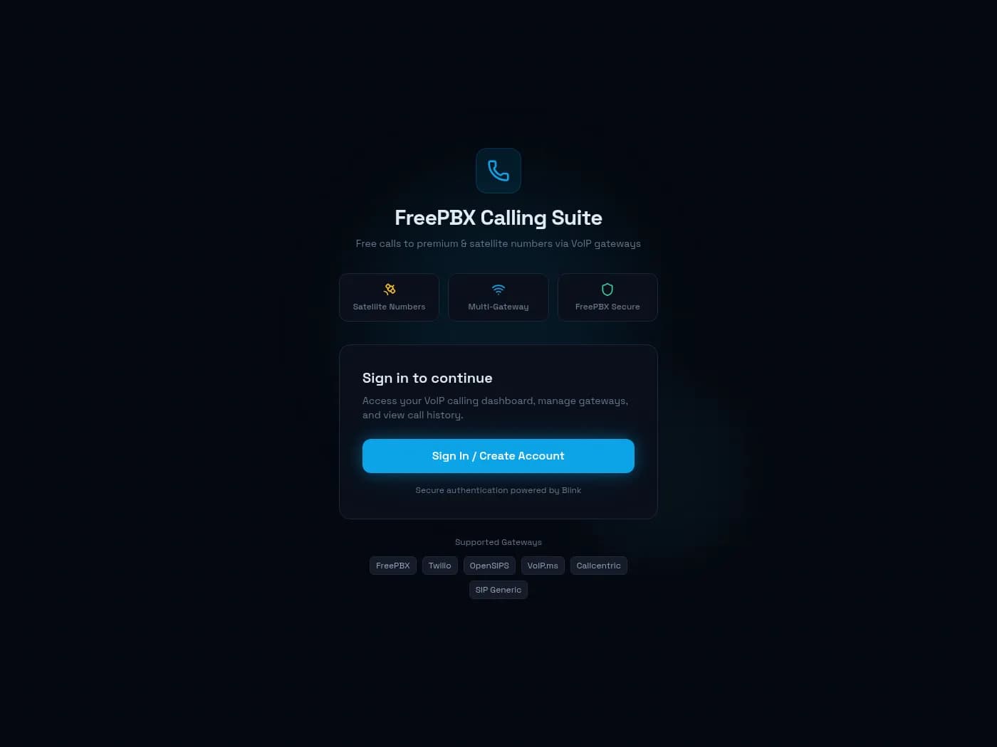 FreePBX Calling Suite