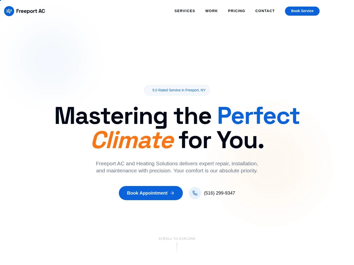 Freeport AC Hero Site