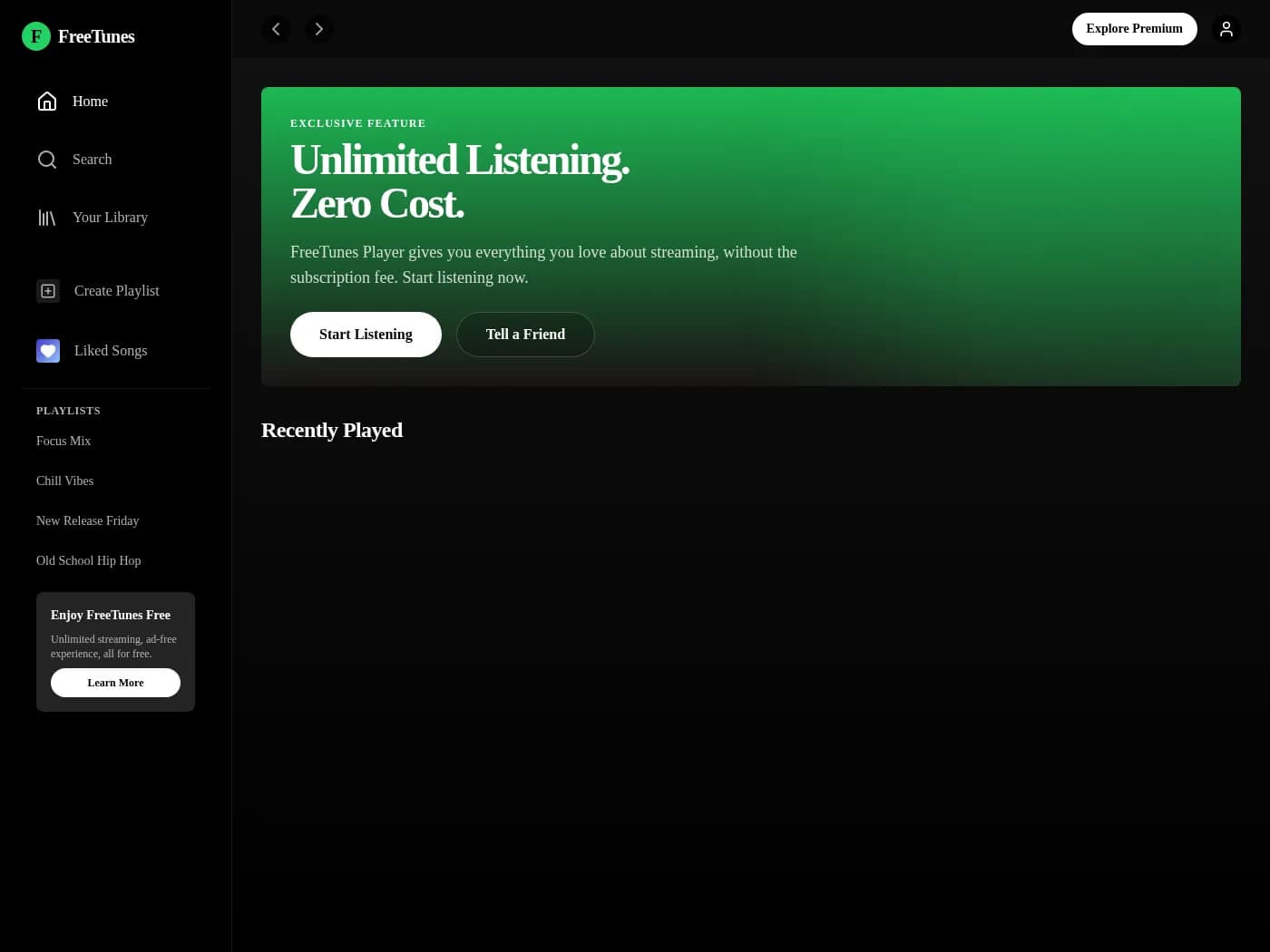 FreeTunes Player