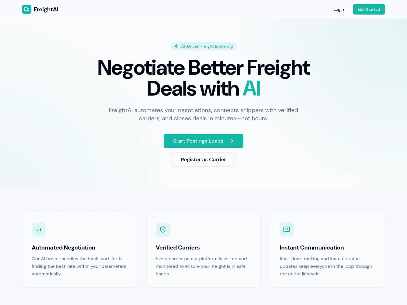 Freight AI Broker