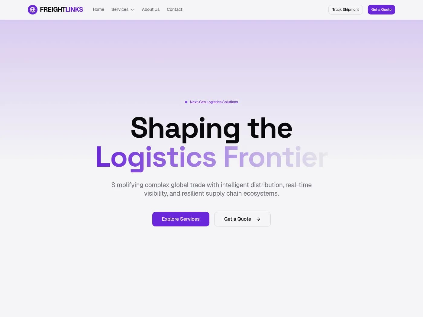Freight Links Corporate Site