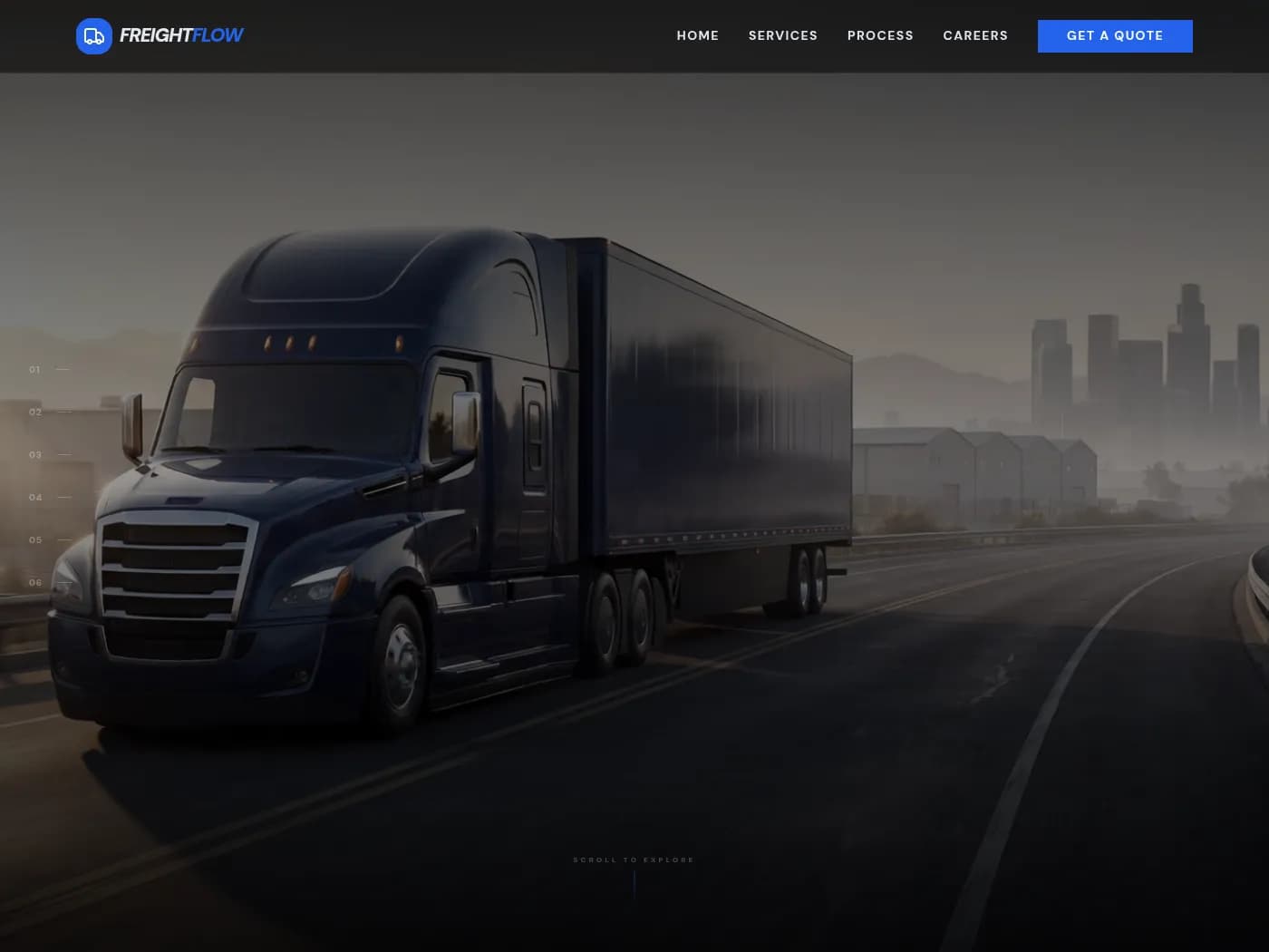 FreightFlow Storytelling Site