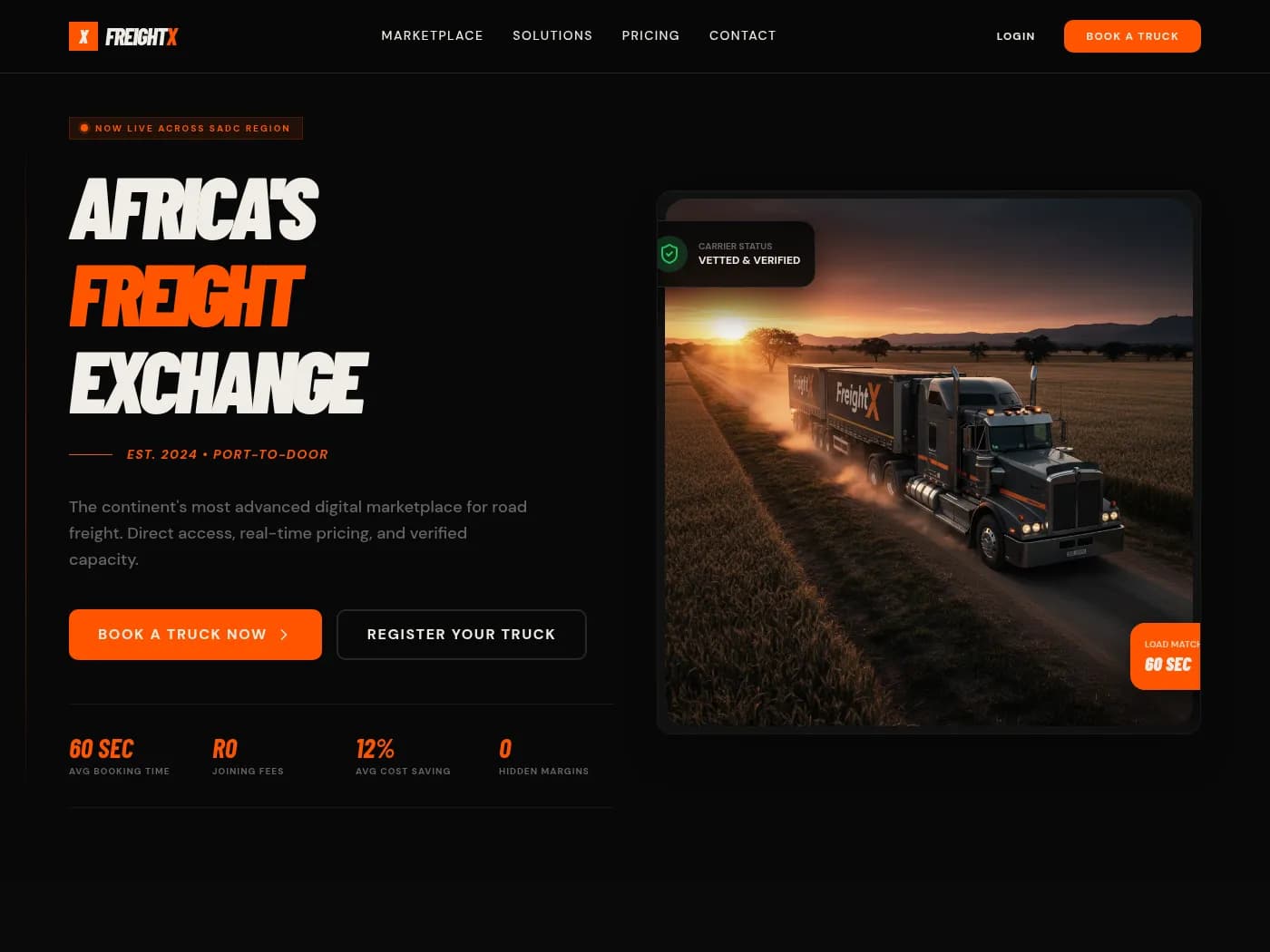 FreightX Freight Exchange