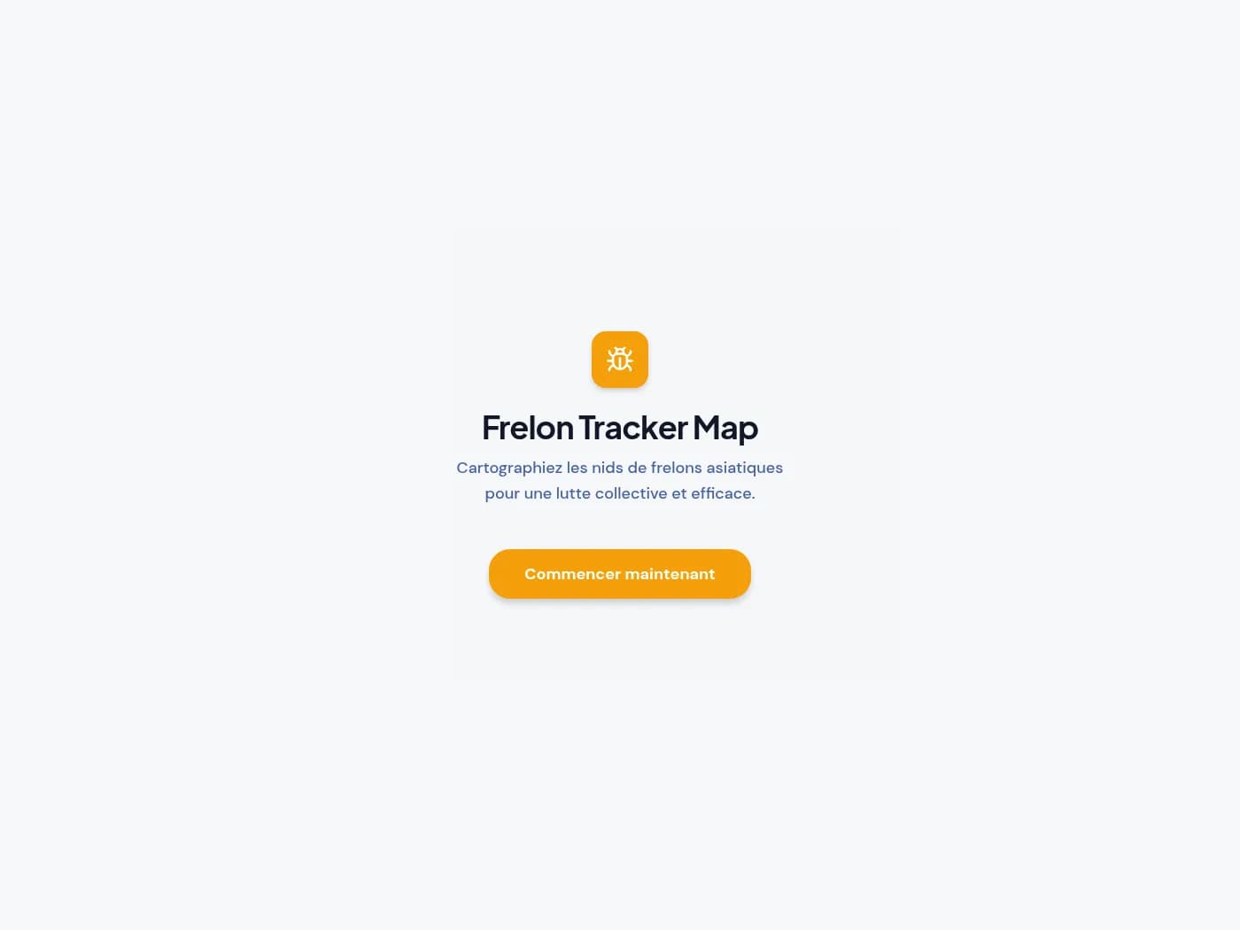 Frelon Tracker Map