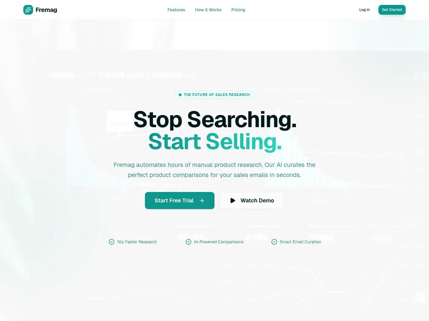 Fremag AI SaaS Website