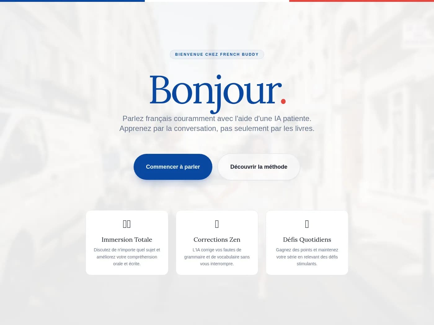 French Language Buddy
