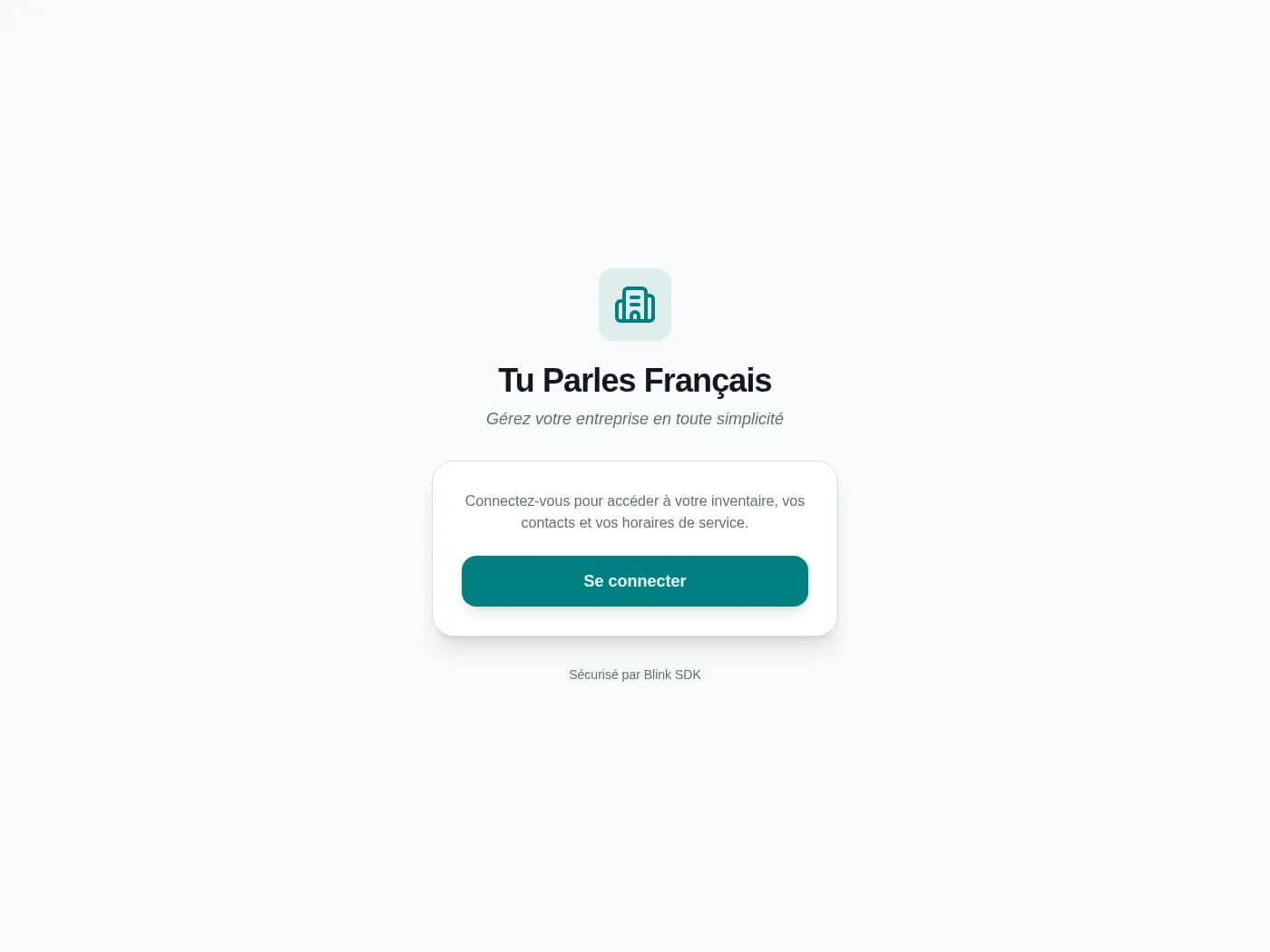 Tu Parles Français