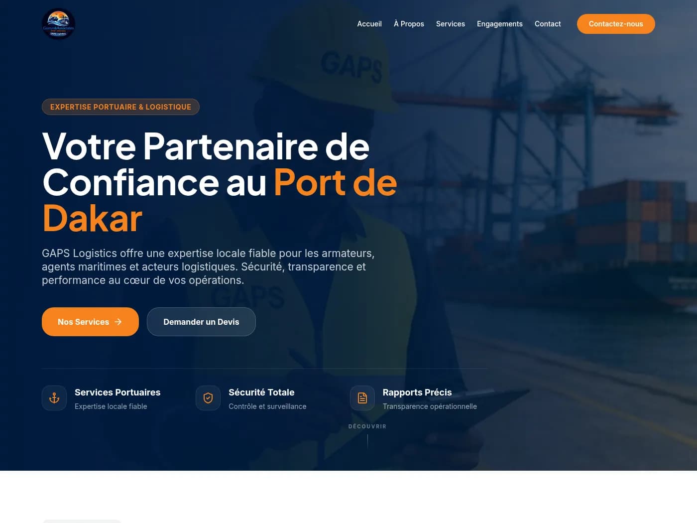 French Modern Website
