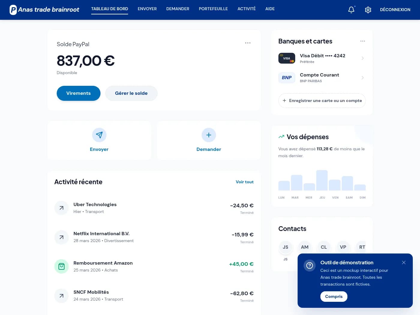 Anas Trade eWallet