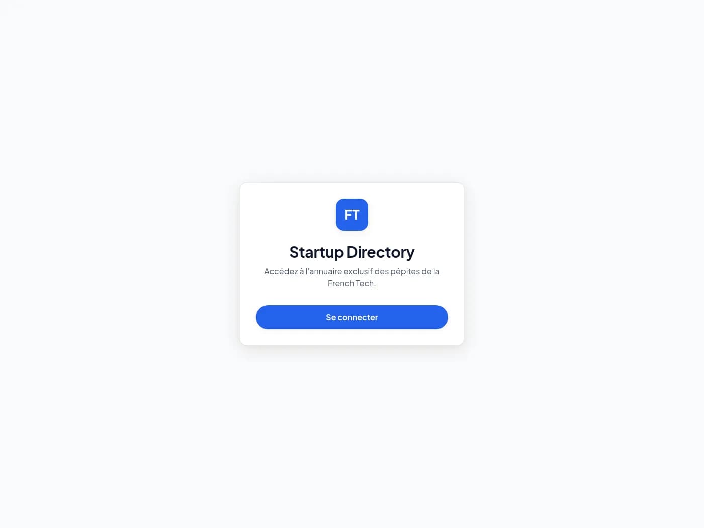 French Startup Directory