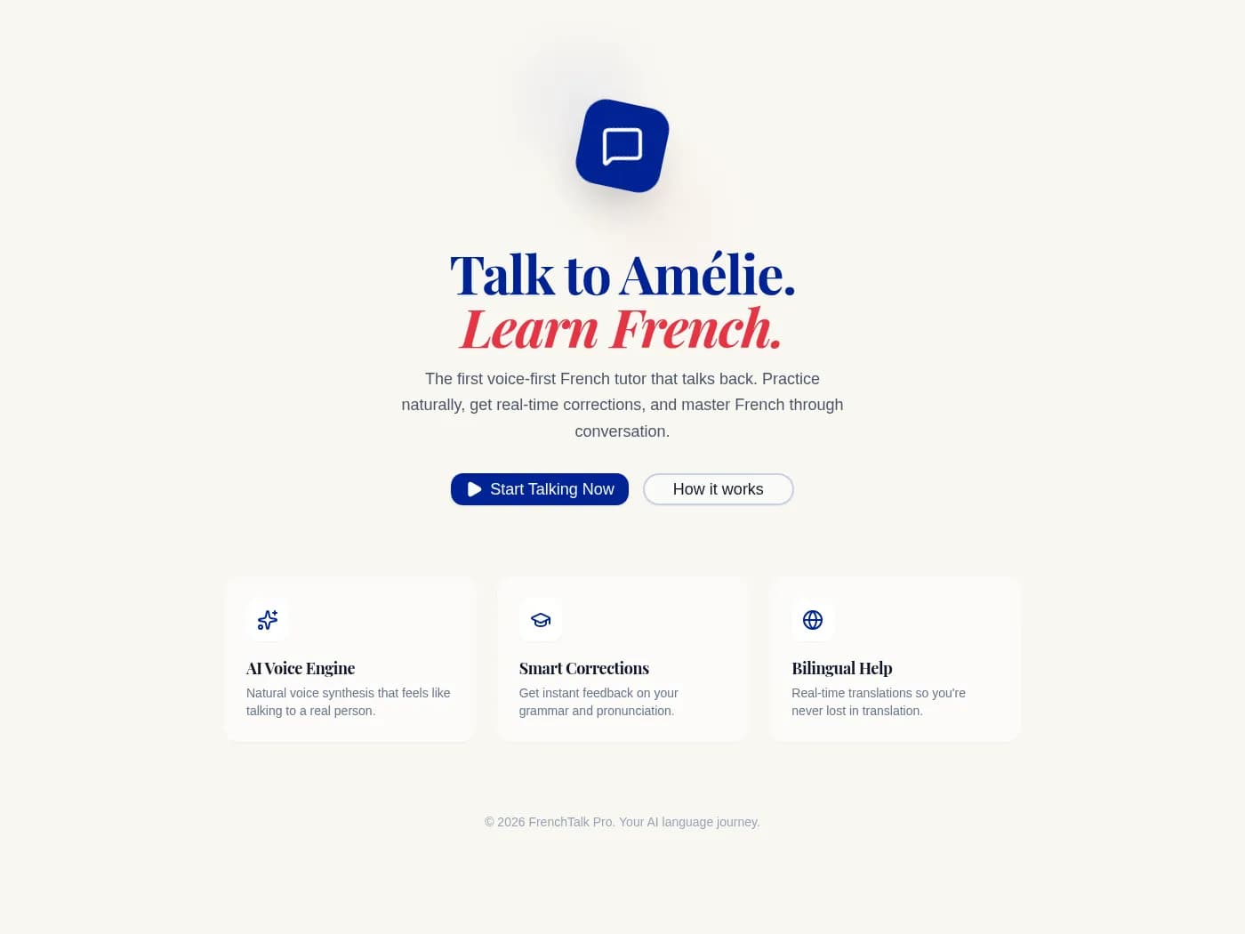 FrenchTalk Pro