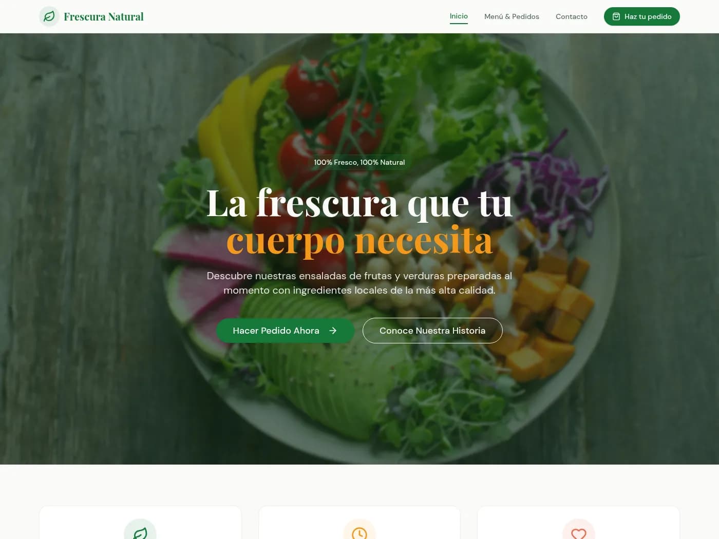 Frescura Natural Web