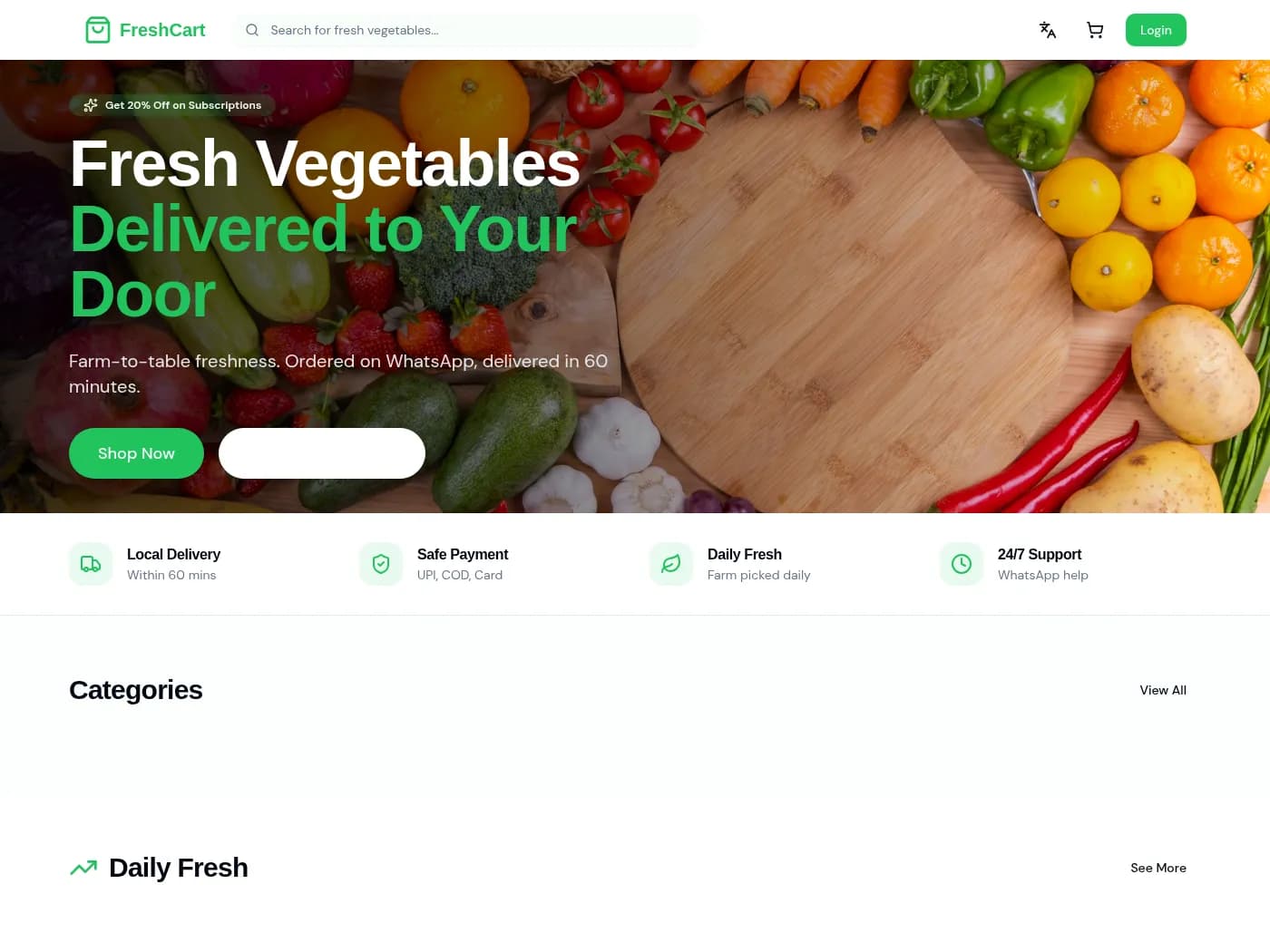 FreshCart Pro E-Commerce