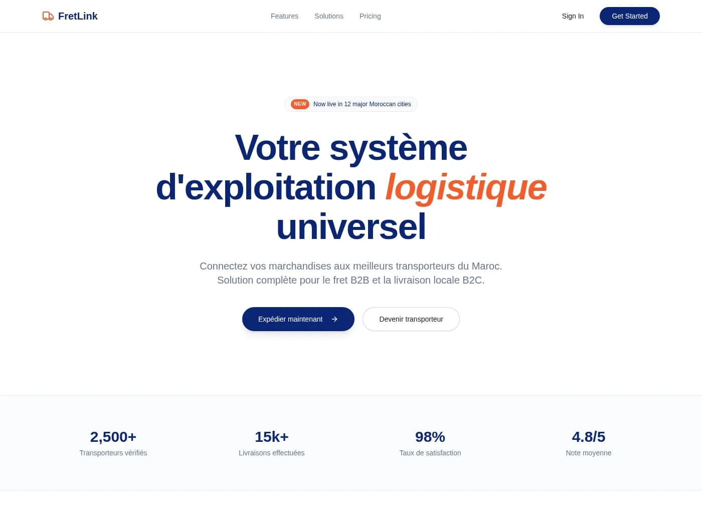 FretLink Logistics Suite