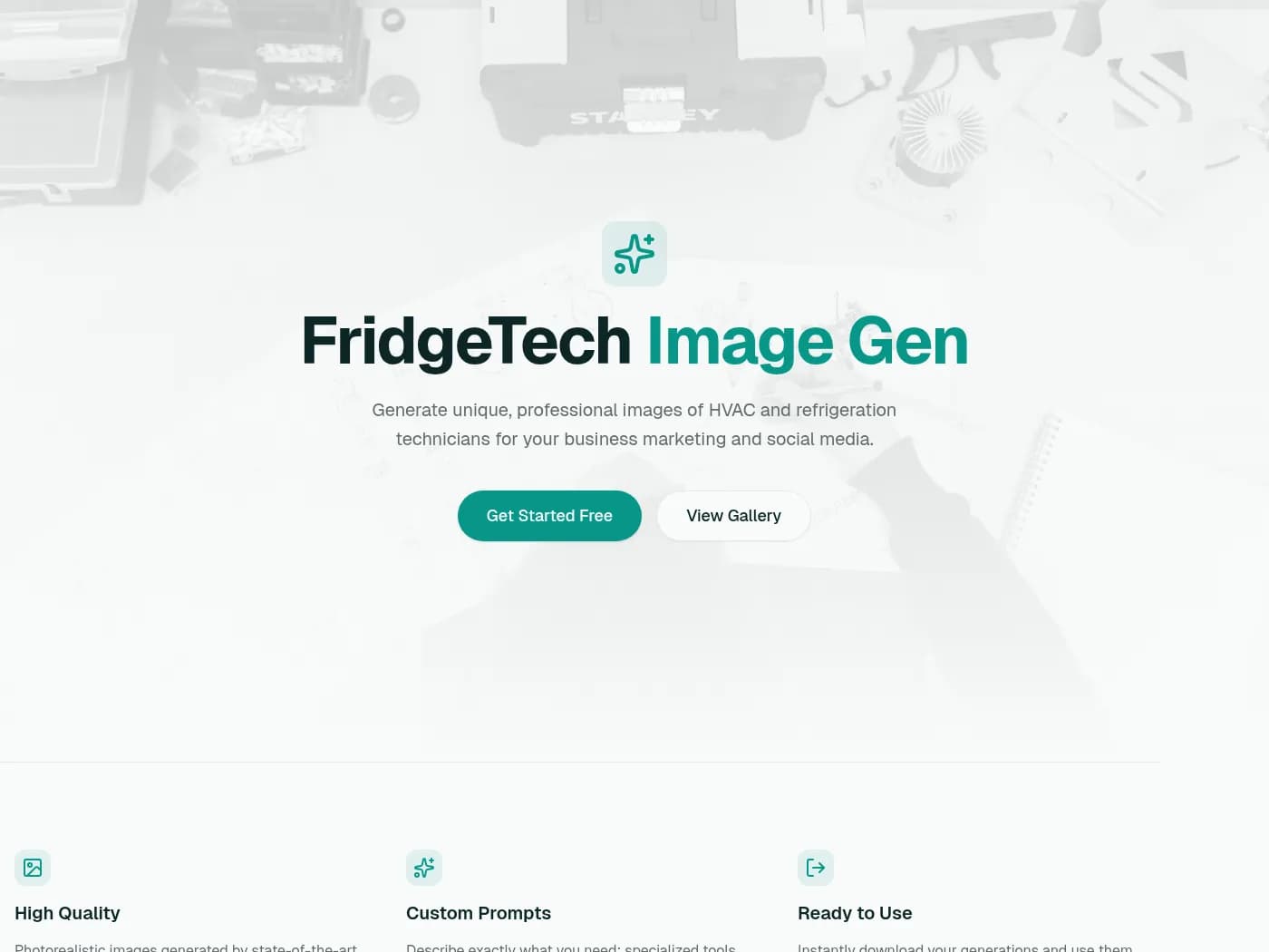 FridgeTech Image Generator